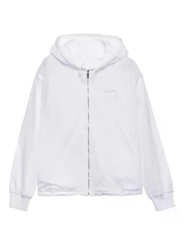 Prada Reversible Hoodie - White