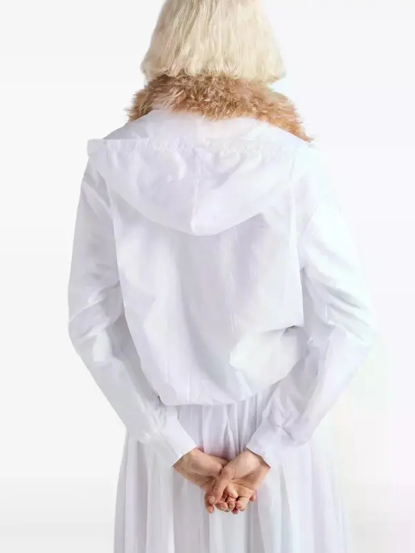Prada Reversible Hoodie - White