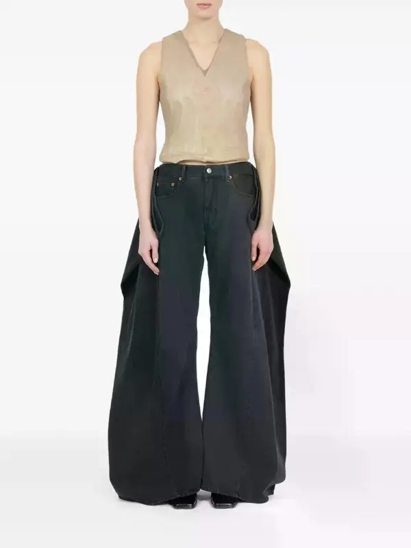 MAISON MARGIELA Satin Button-up Waistcoat