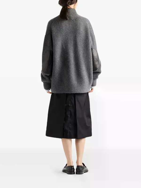 Prada Re-nylon Flared Skirt
