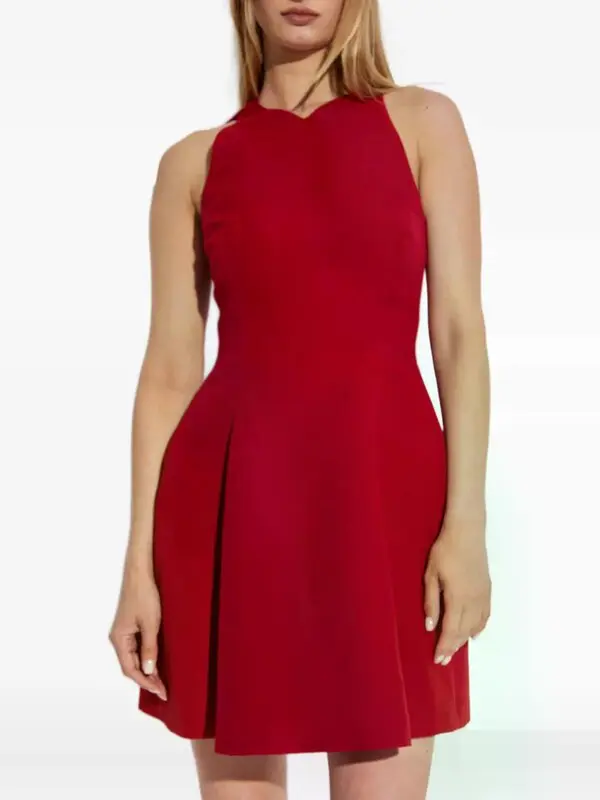 Versace Halter-neck A-line Dress