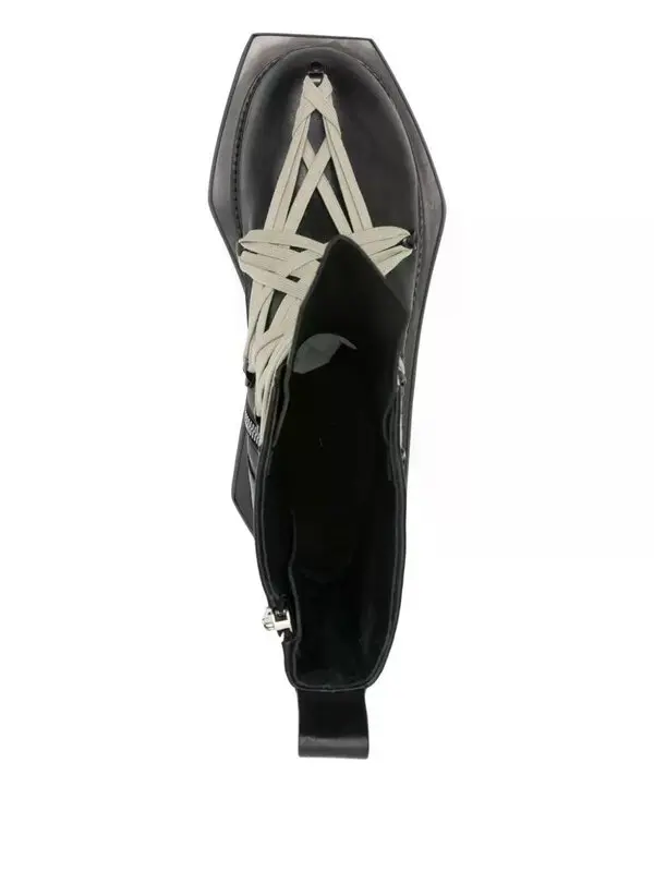 Rick Owens Lace-up Platform Boots