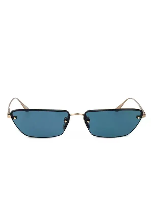 Linda Farrow Cleo Cat-eye Sunglasses - Gold