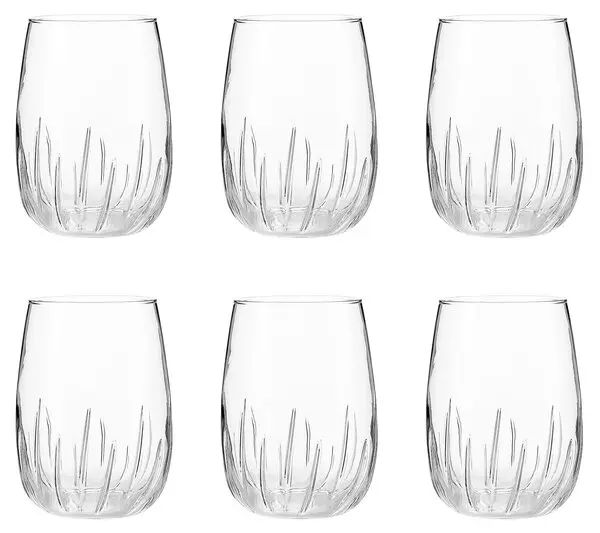 10 STRAWBERRY STREET Set Of 6 Mistral Aeratingstemless Wine - One-color