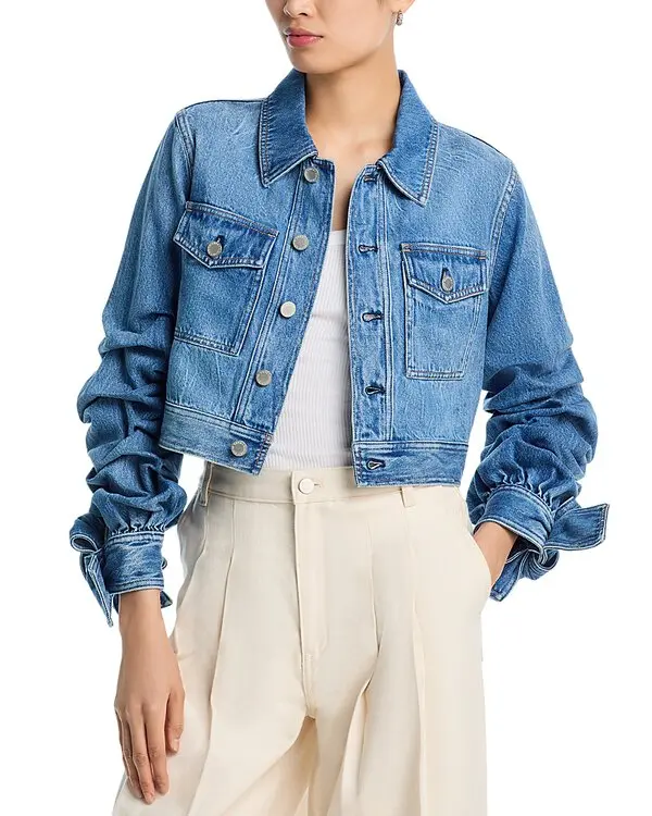 Alice + Olivia Tiff Denim Jacket