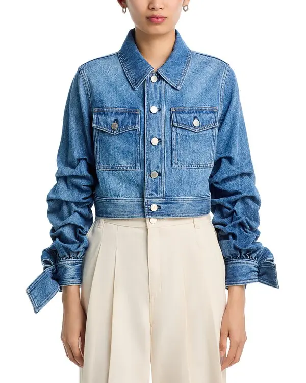 Alice + Olivia Tiff Denim Jacket