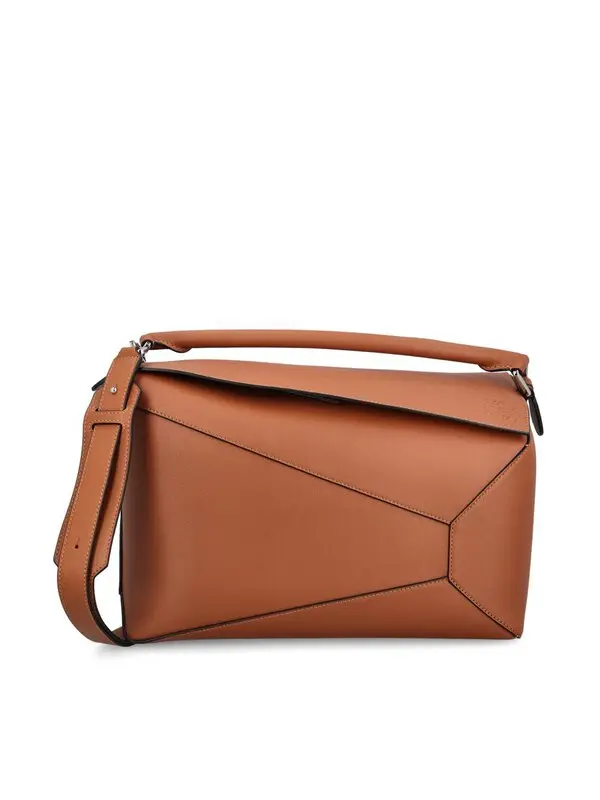 Loewe Large Puzzle Edge Bag - Brown