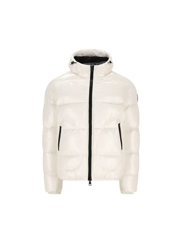 Herno Short Bomber Jacket - White