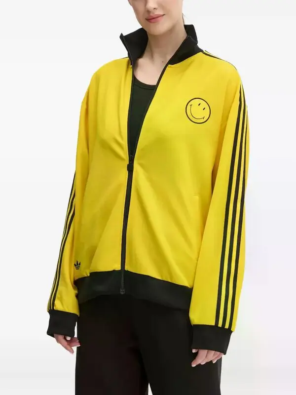 Adidas Smiley Three-stripe Track Top