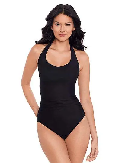 Victoria's Secret Miraclesuit Utopia One-piece Swimsuit - Black