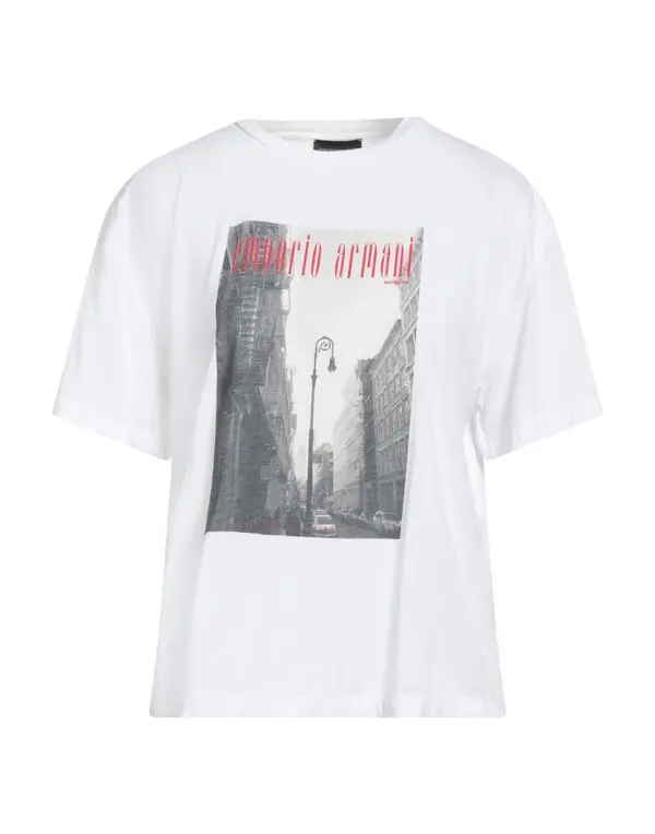 Emporio Armani Cityscape Print" T-shirt