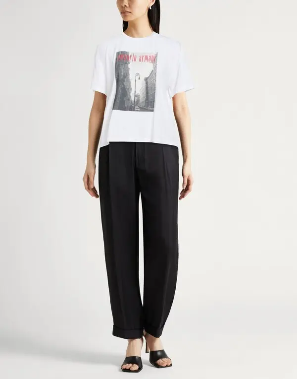 Emporio Armani Cityscape Print" T-shirt