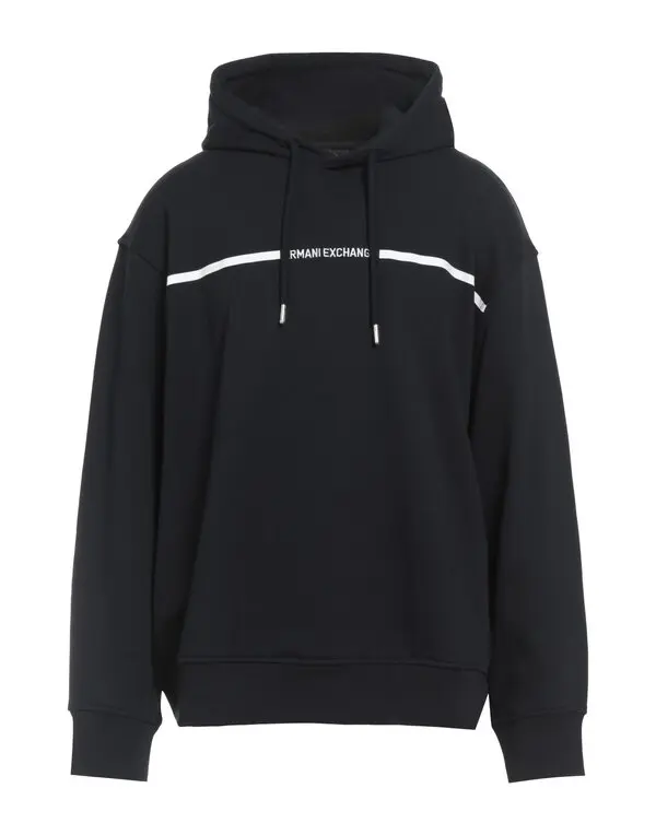 Armani Exchange Cotton Hooded Sweatshirt
