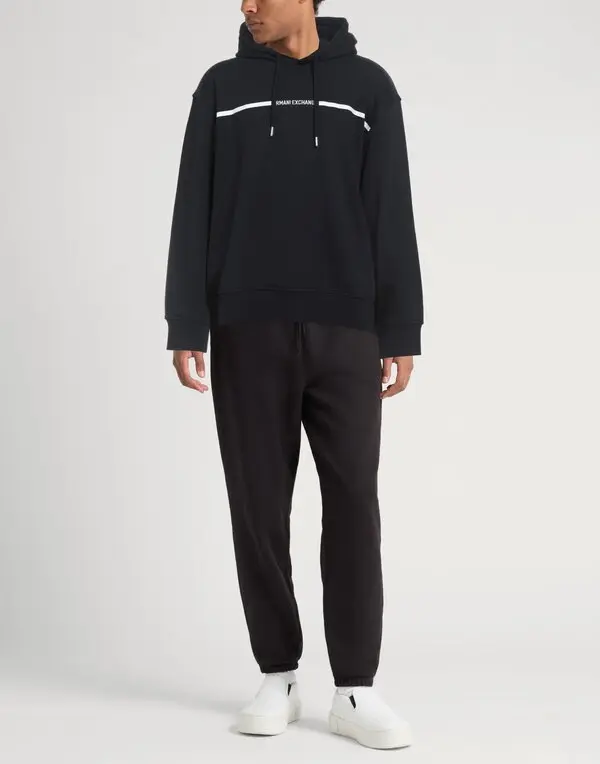 Armani Exchange Cotton Hooded Sweatshirt