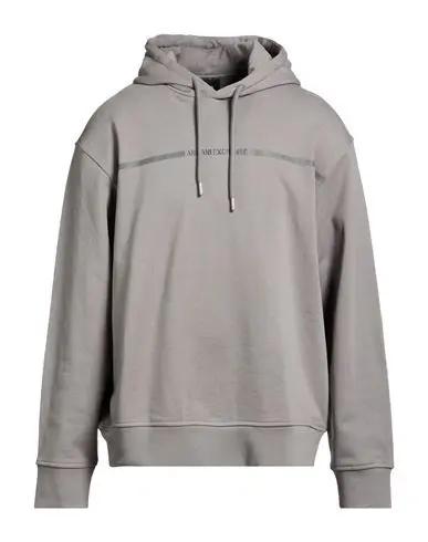 Armani Exchange Cotton Blend Hoodie - Grey