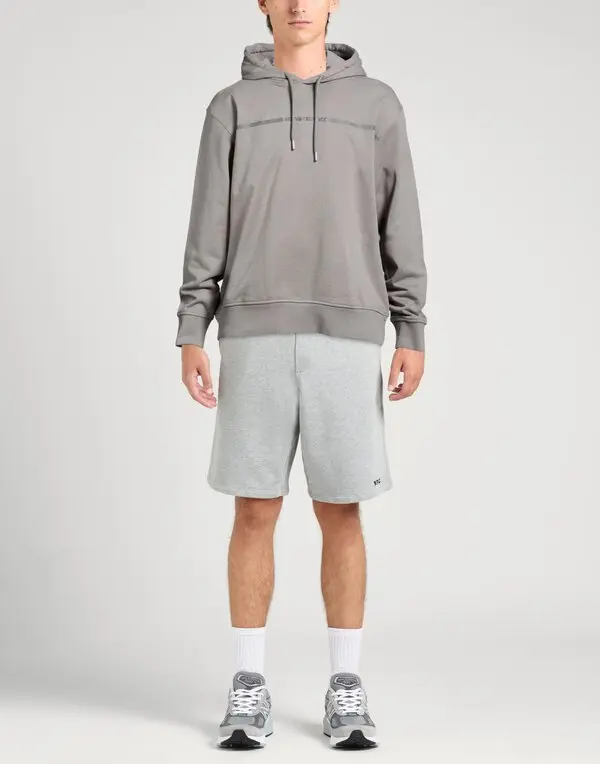 Armani Exchange Cotton Blend Hoodie - Grey