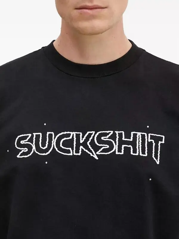 Aries Outline-print T-shirt