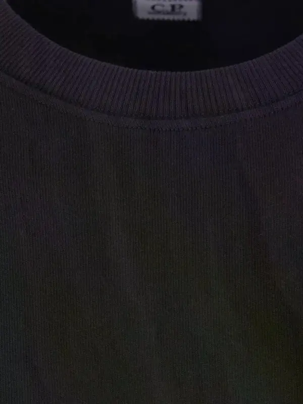 C.P. COMPANY Pocket Detail Crewneck Sweatshirt - Blue