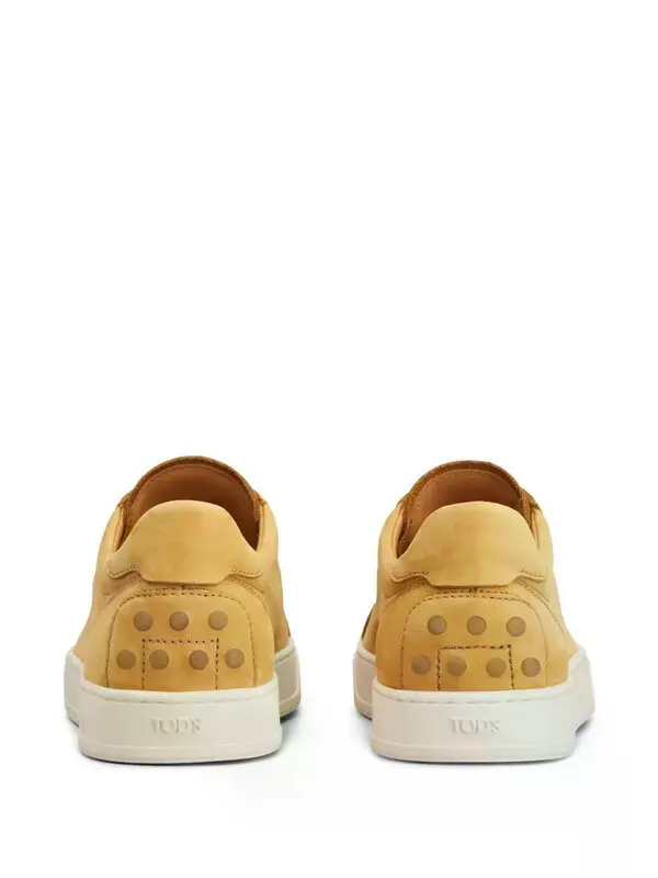 TOD'S Leather Sneakers - Yellow