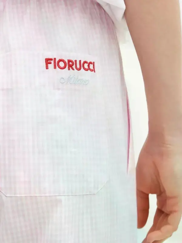 Fiorucci Gingham-check Trousers