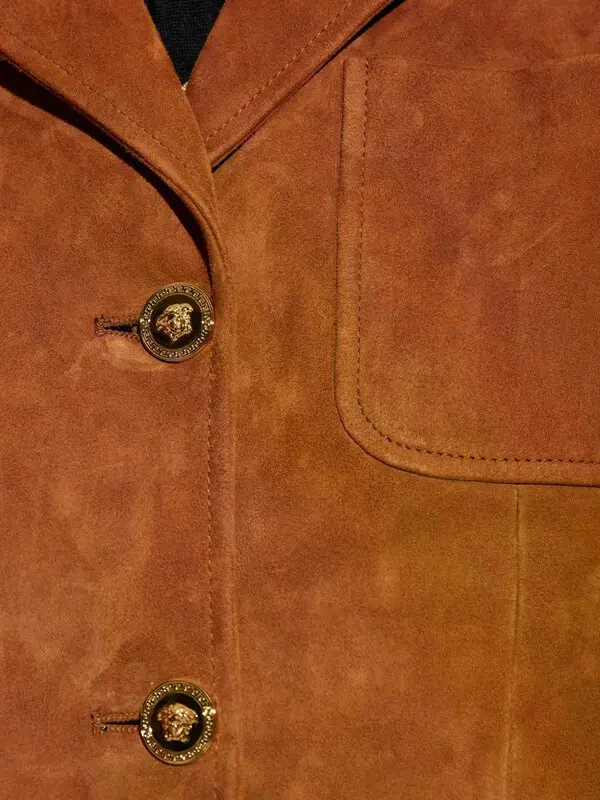 Versace Suede Blazer