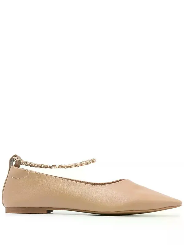 Senso Aubree Ii Leather Flats - Neutrals