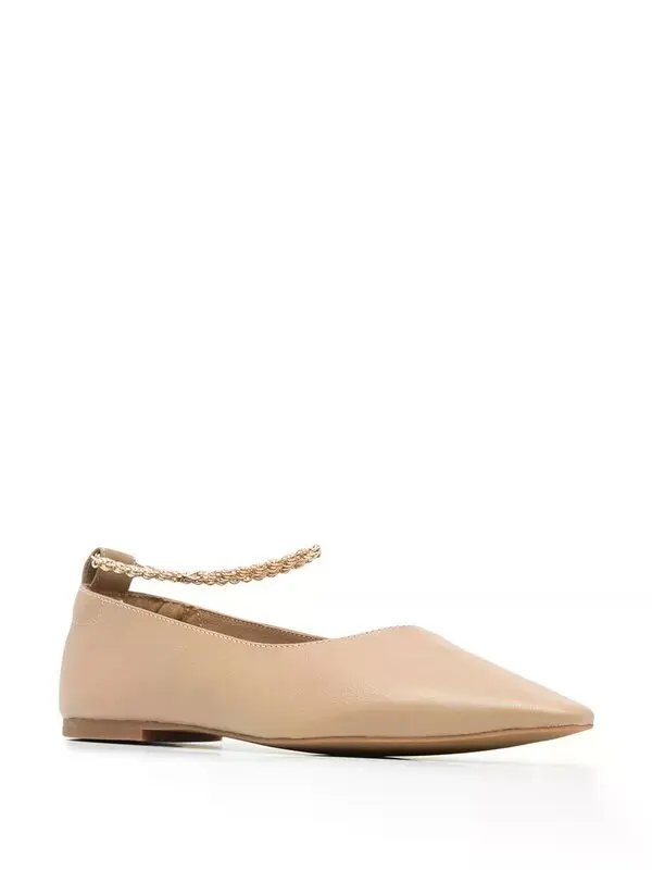 Senso Aubree Ii Leather Flats - Neutrals