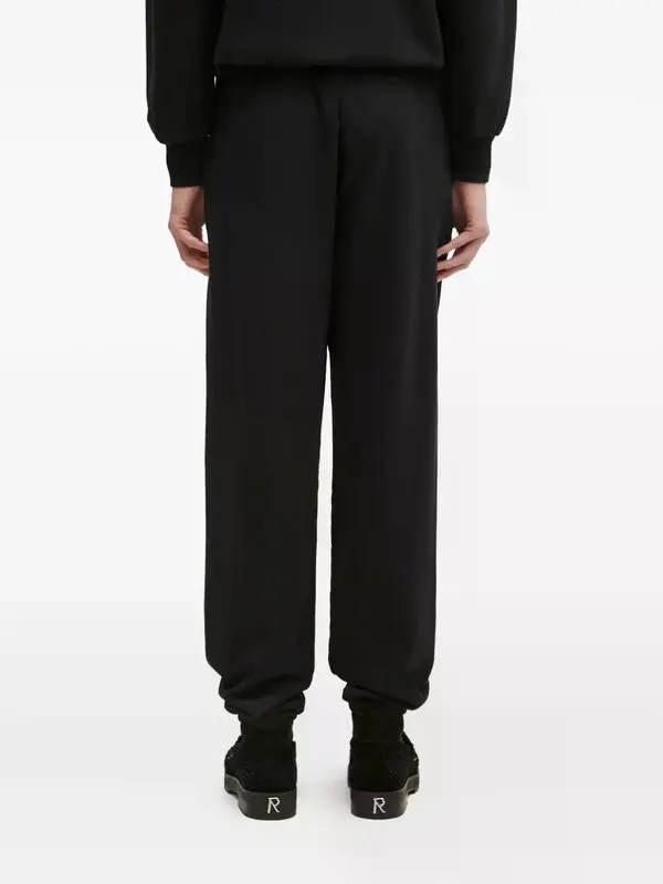 Aries Embroidered Cuffed Track Pants