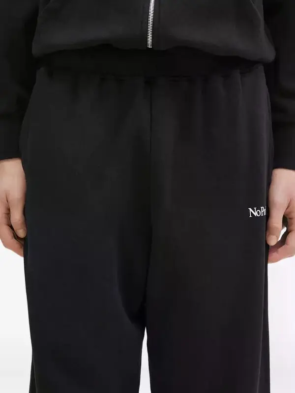 Aries Embroidered Cuffed Track Pants