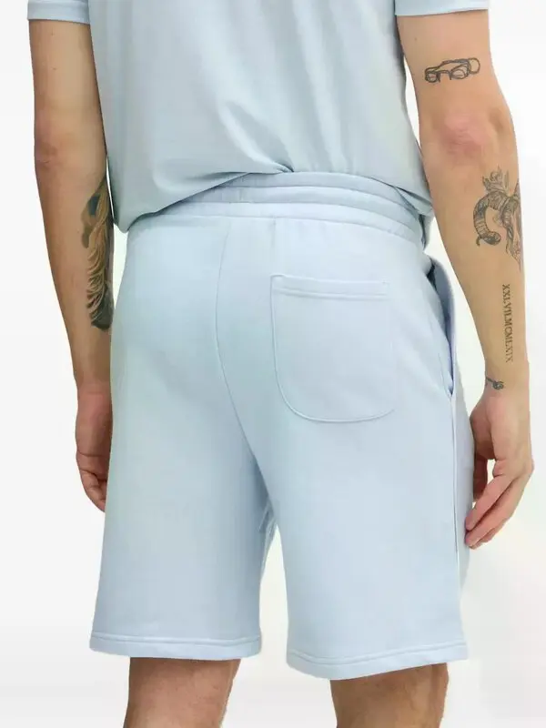 Karl Lagerfeld Logo-embroidered Side-striped Shorts
