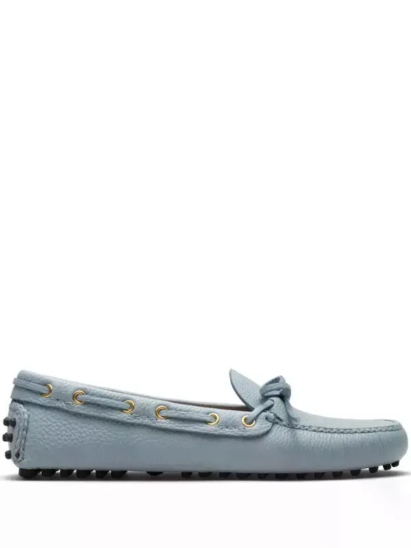 Car Shoe Grained Leather Driving Shoes