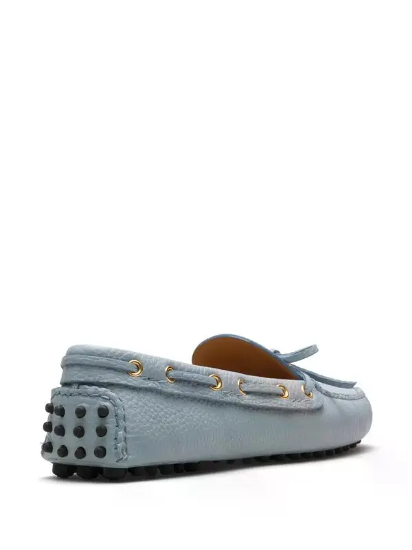 Car Shoe Grained Leather Driving Shoes