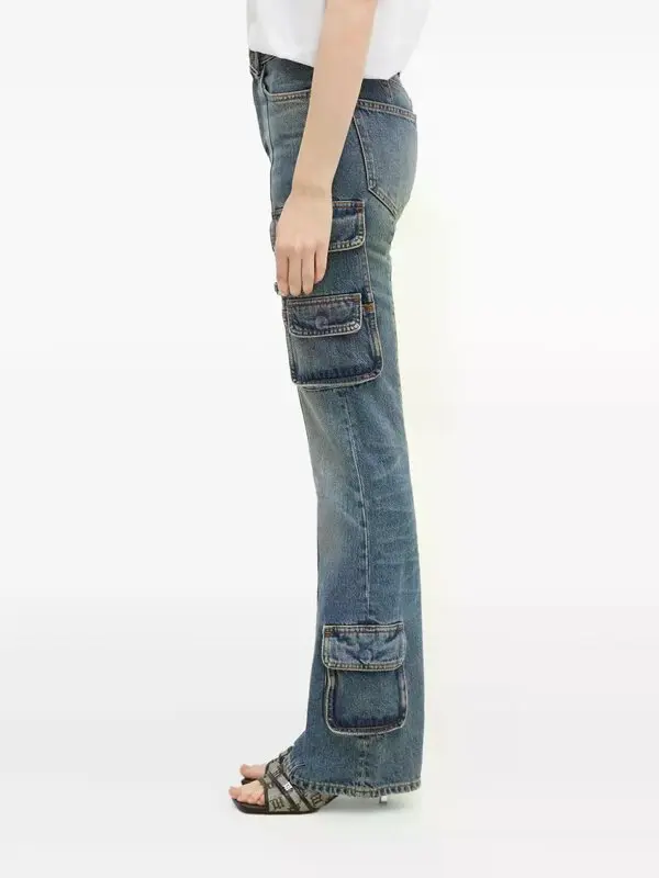 Fiorucci Paneled Cargo Jeans