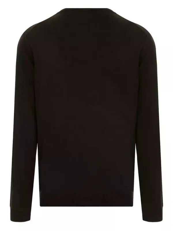 ROBERTO COLLINA Merino Crew-neck Sweater