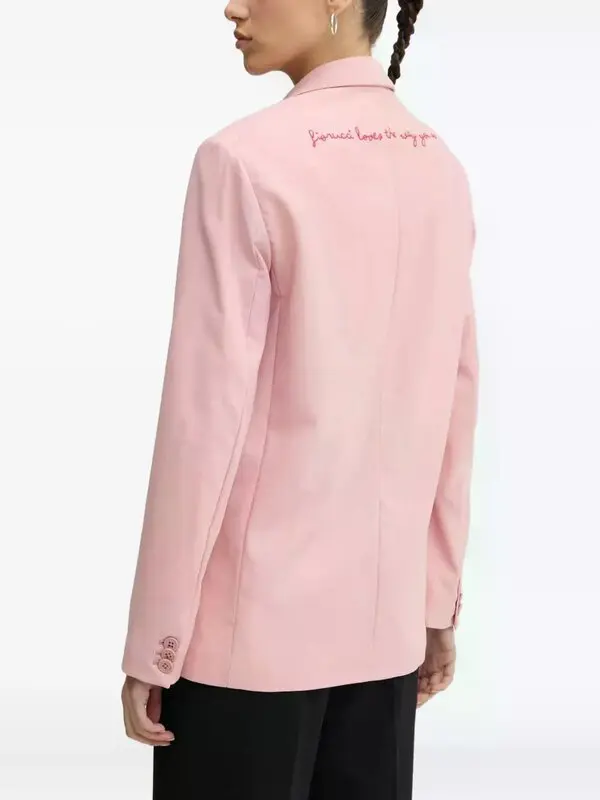 Fiorucci Popsicle Embroidered Wool Blazer