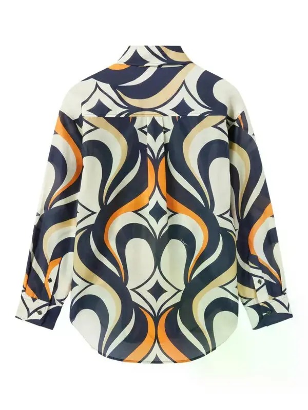La DoubleJ Abstract-print Shirt