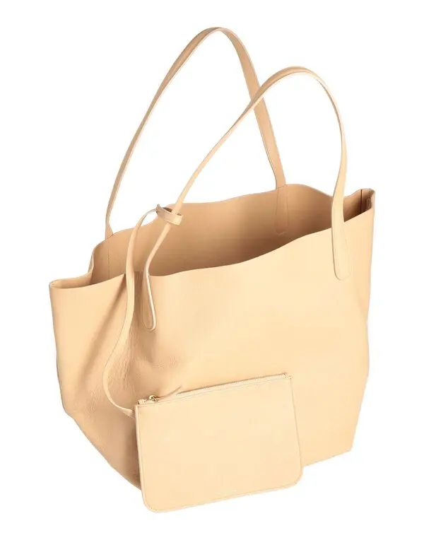 MANSUR GAVRIEL Leather Shopper Bag - Sand