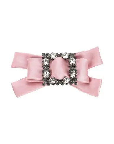 Dolce & Gabbana Hair Accessory With Crystal Appliqués - Pink