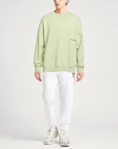 HINNOMINATE Sweatshirt In Light Cotton And Elastane - Green