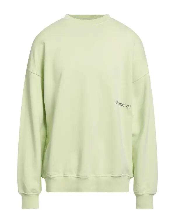 HINNOMINATE Sweatshirt In Light Cotton And Elastane - Green