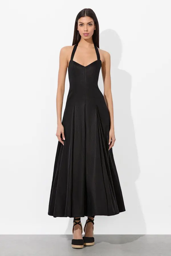 1920s fashion black dress Black Great Gatsby dress with sweetheart neckline