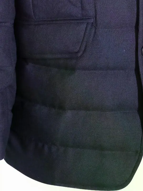 Herno Quilted Layered Blazer - Blue