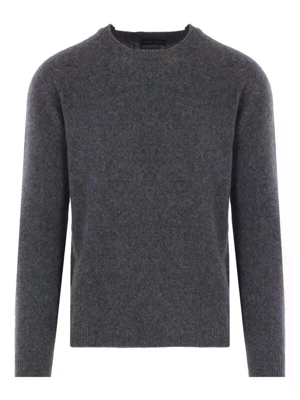 ROBERTO COLLINA Crew-neck Long-sleeve Sweater