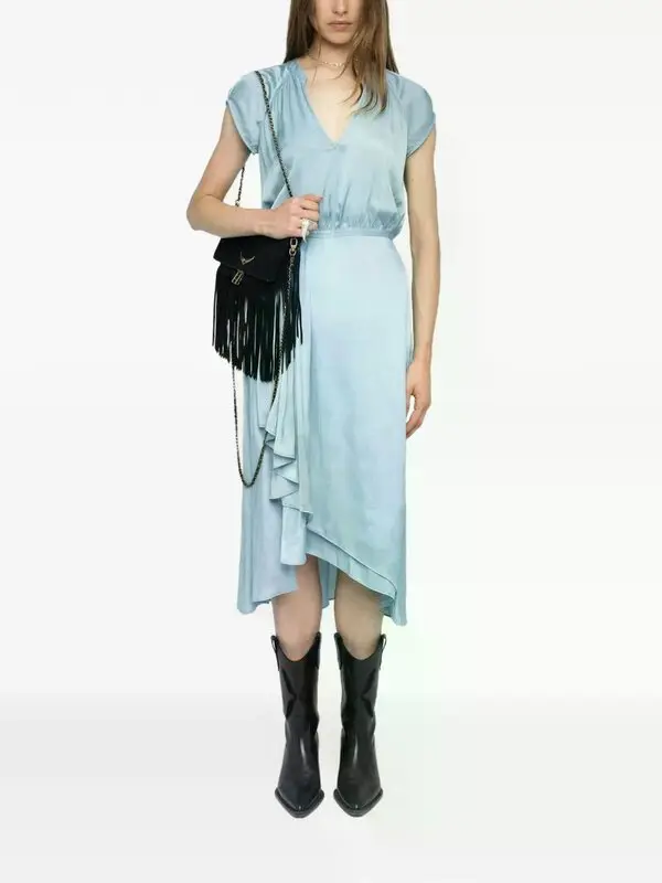 Zadig&Voltaire Randall Midi Dress - Blue