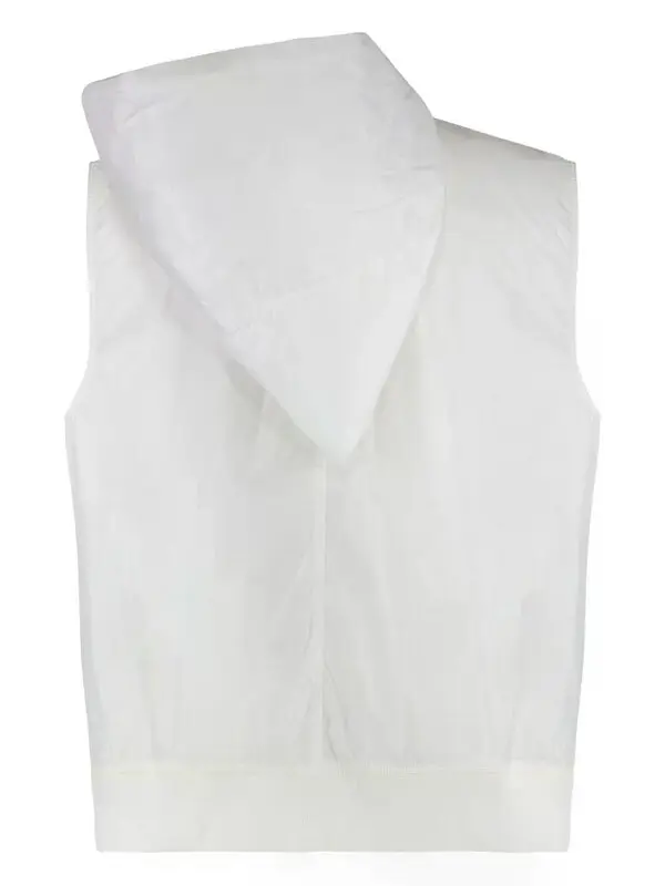 Rick Owens Hooded Zip-front Waistcoat