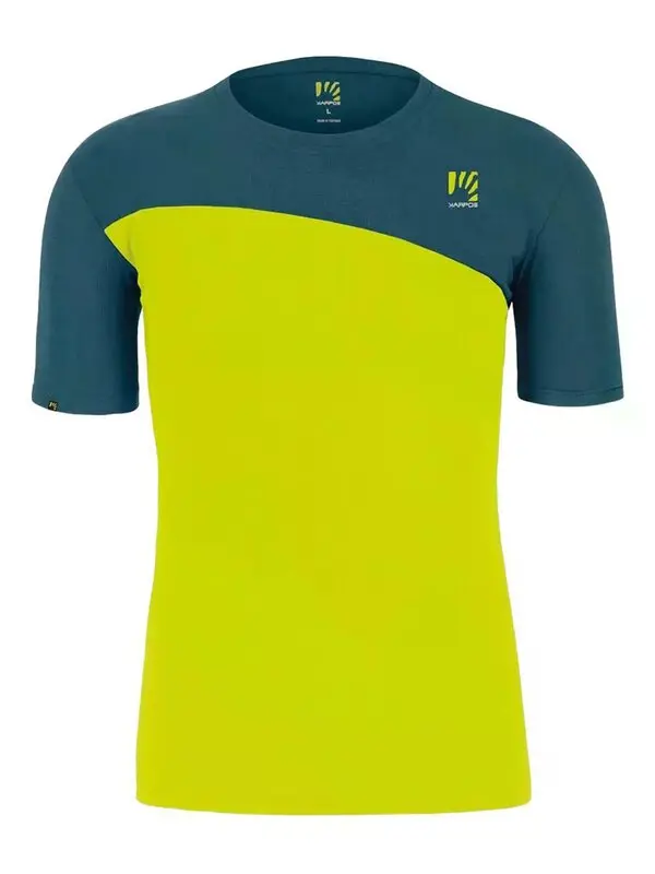 KARPOS Averau Colour-block Short-sleeve T-shirt - Green