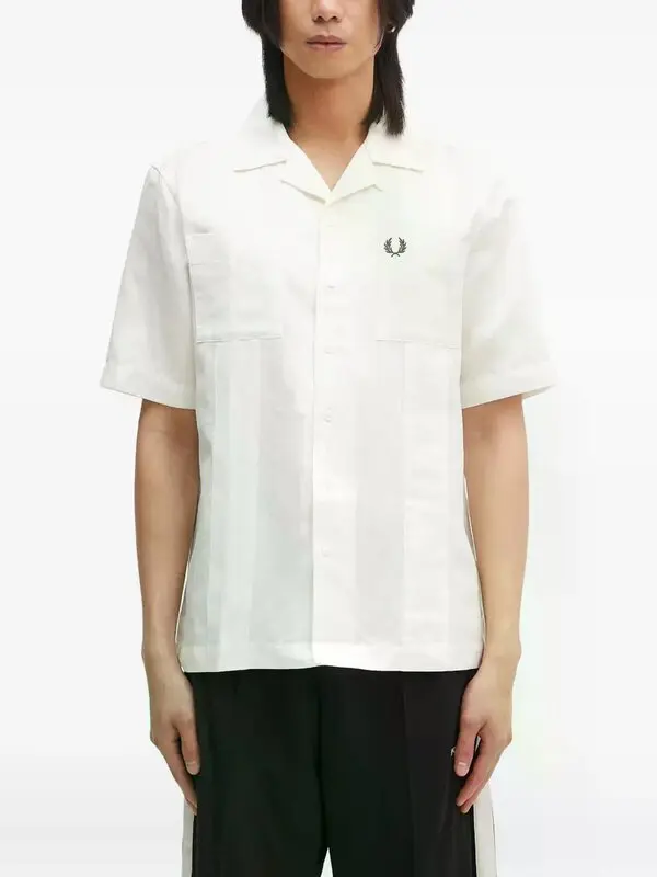 Fred Perry Logo-embroidered Shirt