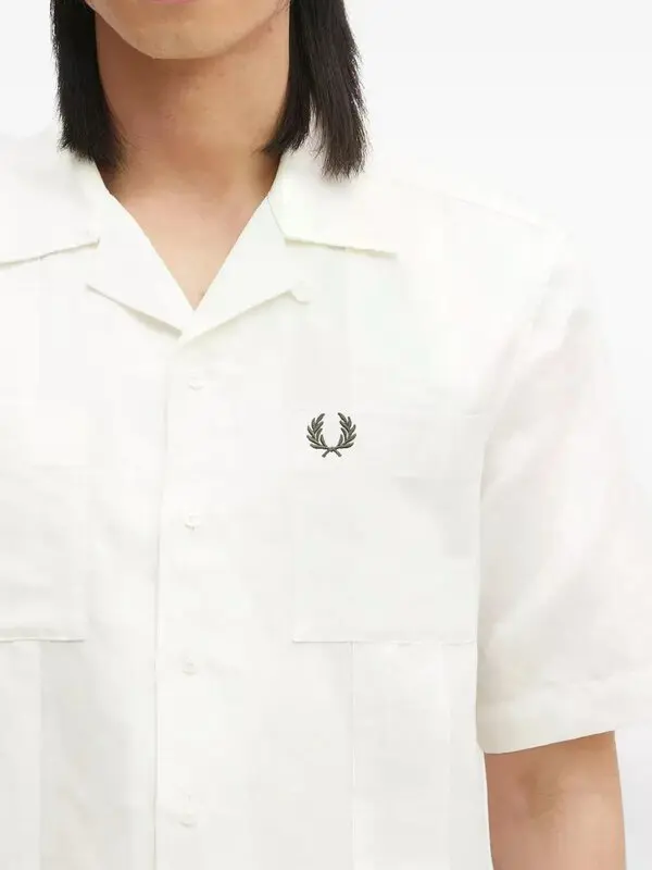Fred Perry Logo-embroidered Shirt