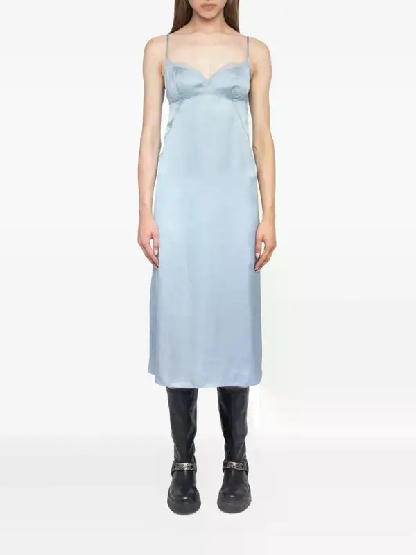 Zadig&Voltaire Rialta Midi Dress - Blue