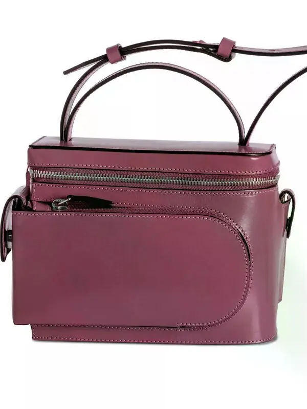MERRYL TIELMAN Esther Zip-fastening Cross Body Bag - Purple
